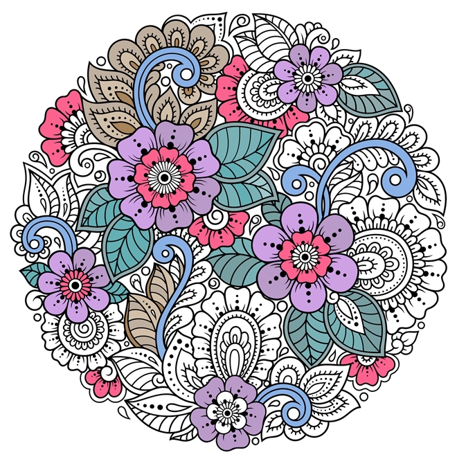 Mandalas Florais P-7897763483576 - Mandalas Florais - Lafonte