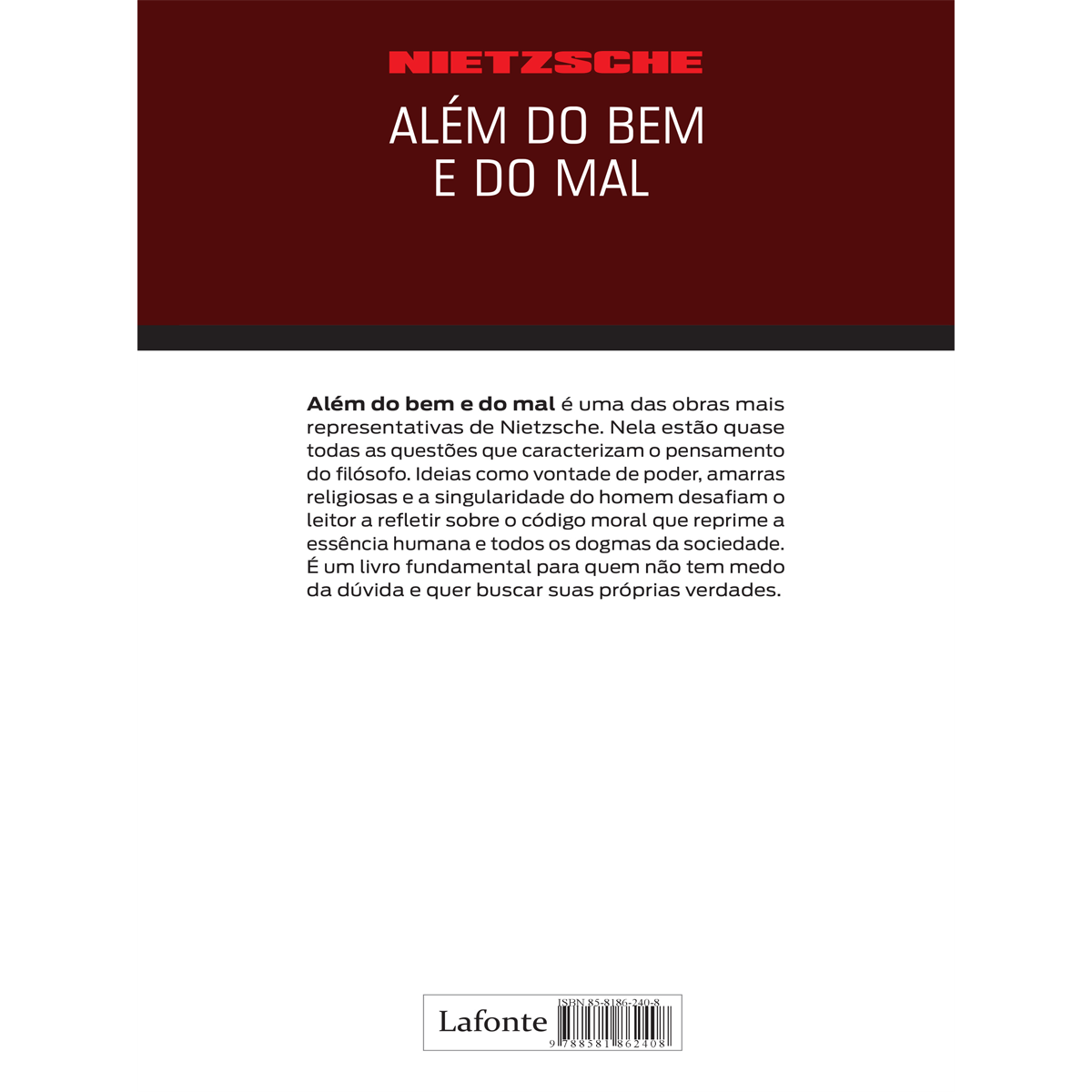 Além Do Bem E Do Mal - Nietzsche - Além Do Bem E Do Mal - Nietzsche - Lafonte